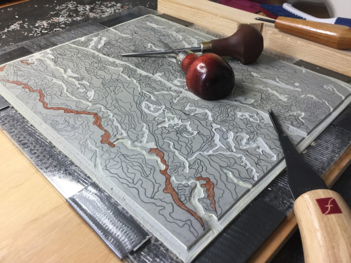 Relief Print Process . How Relief Prints Are Made • Blue Chisel Studio